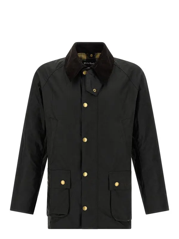 Barbour Ashby Waxed Cotton Jacket - Green