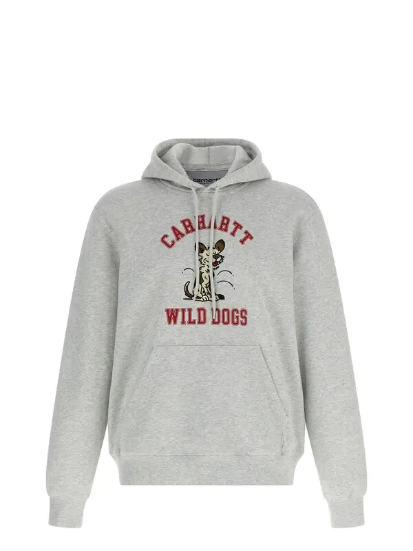 Carhartt Work In Progress Wild Dog' Hoodie - Gray