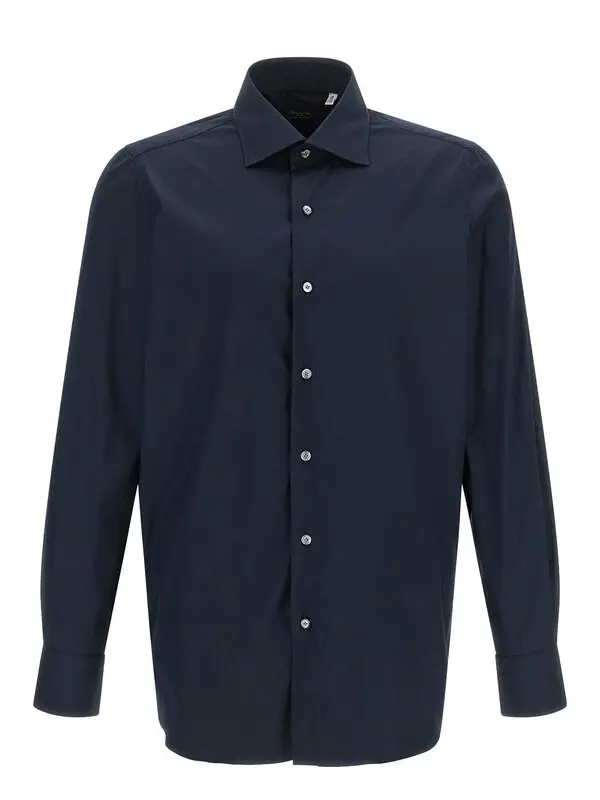 FINAMORE 1925 Napoli' Shirt - Blue