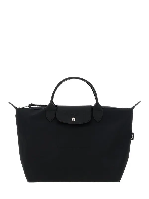 Longchamp Le Pliage Energy Nylon Canvas Handbag - Black