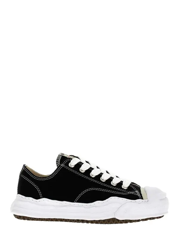 Mihara Yasuhiro Hank Low Sneakers - White/black