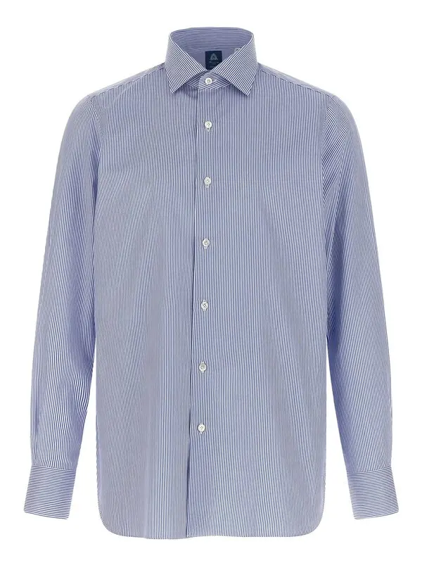 FINAMORE 1925 Napoli' Shirt - Blue