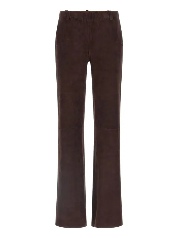 Stouls Suede Oswald Pants - Brown