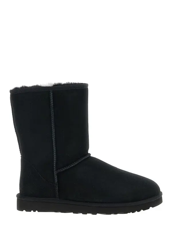 UGG Classic Short Ankle Boots - Black