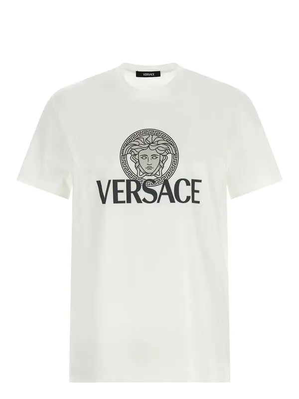 Versace Medusa' T-shirt - White/black