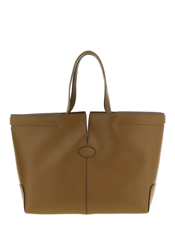 TOD'S Medium-small Di Bag Folio' Shopping Bag - Green