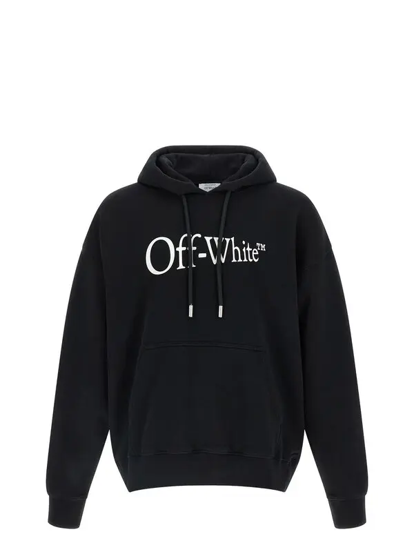 Off-White Run Arrow Skate Hoodie - White/black