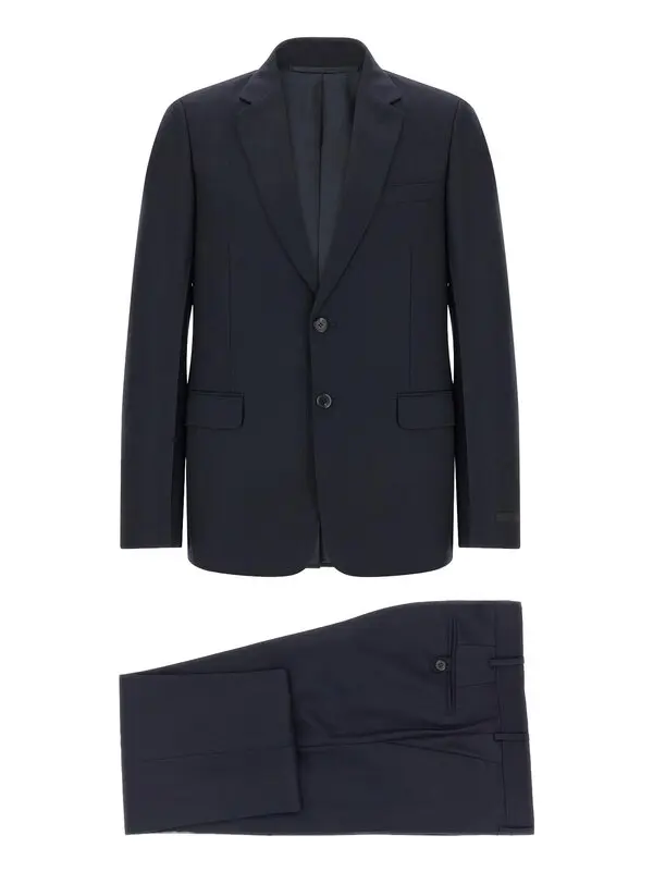 Prada Pinstriped Dress - Blue