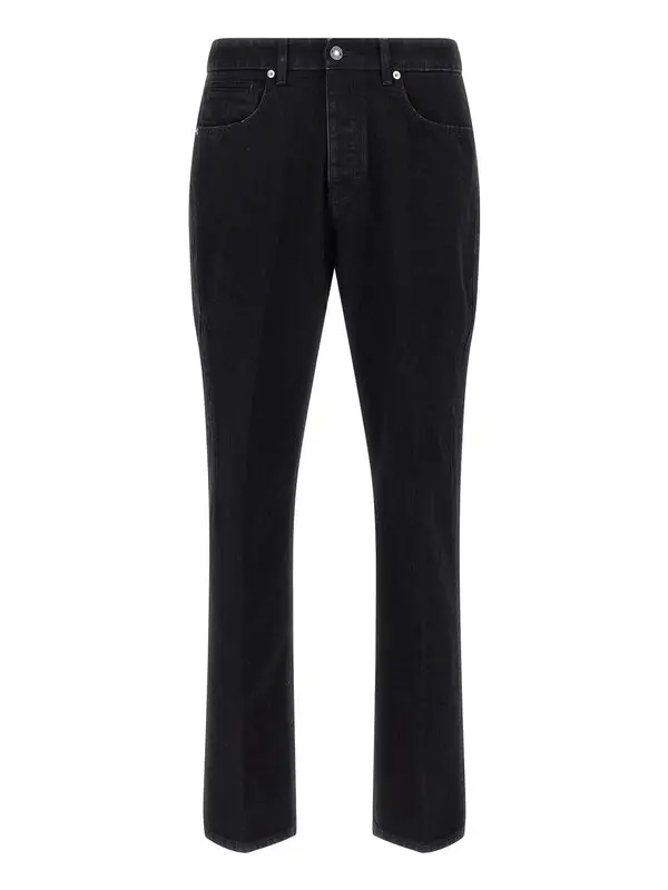 Givenchy Straight Leg Denim Jeans - Black