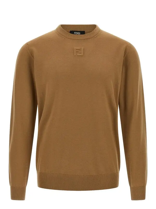 Fendi Wool Sweater - Beige