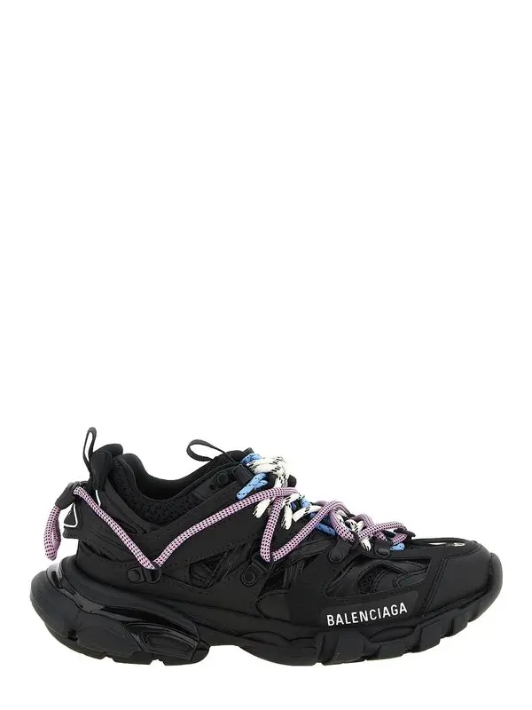 Balenciaga Track Trail Laces Sneakers - Black