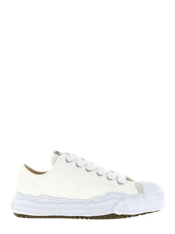 Mihara Yasuhiro Hank Low Canvas Sneakers - White