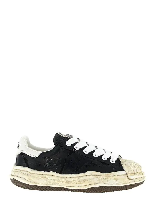Mihara Yasuhiro Blakey Cotton Canvas Sneakers - Black