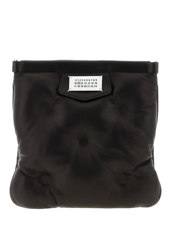 MAISON MARGIELA Glam Slam Flat Pocket Crossbody Bag - Black