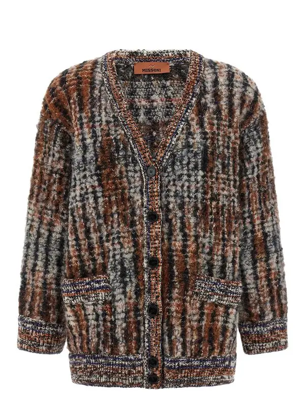 Missoni Bouclé Wool Cardigan - Multi