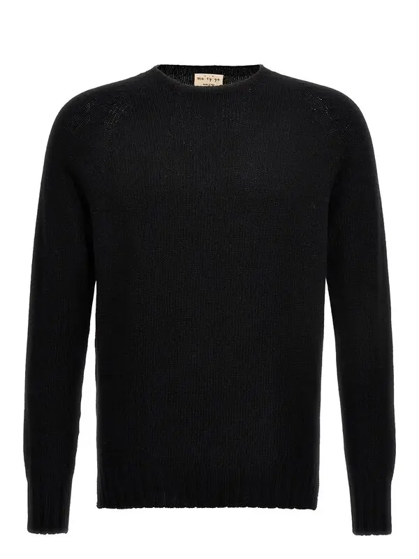 MA'RY'YA Cashmere Sweater - Black