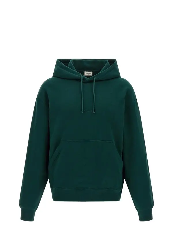 Saint Laurent Cotton Hoodie - Green