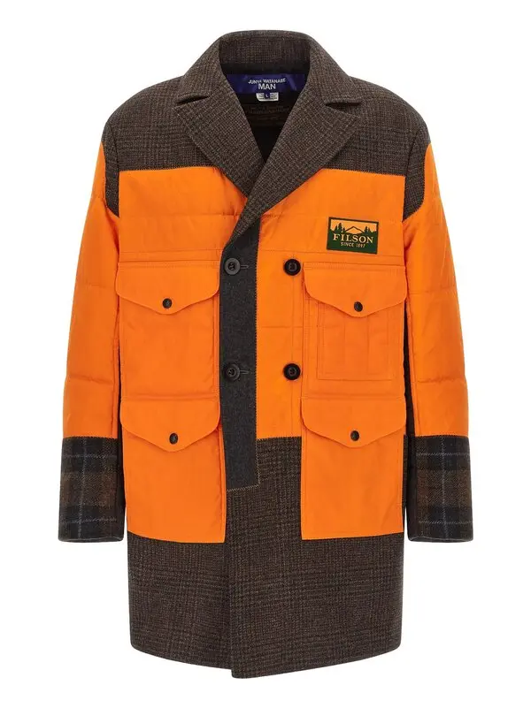 Junya Watanabe Filson X Patchwork Coat - Multi
