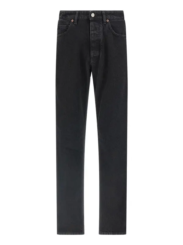 MAISON MARGIELA Taped Straight-leg Jeans - Black