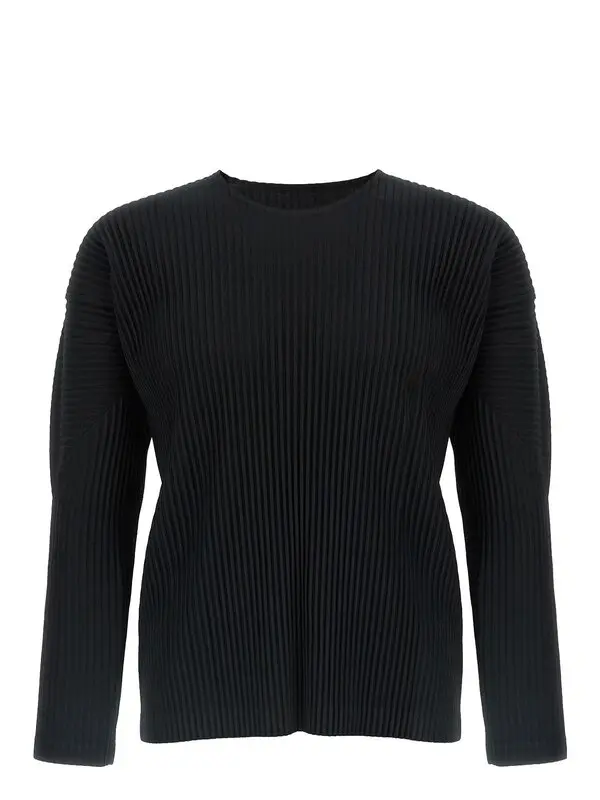 Issey Miyake Basics' T-shirt - Black