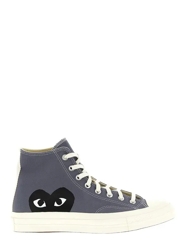 Play Comme Des Garcon Converse X 'chuck 70' Sneakers - Gray
