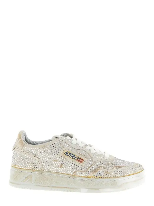 AUTRY Medalist Bloom Sneakers - Beige