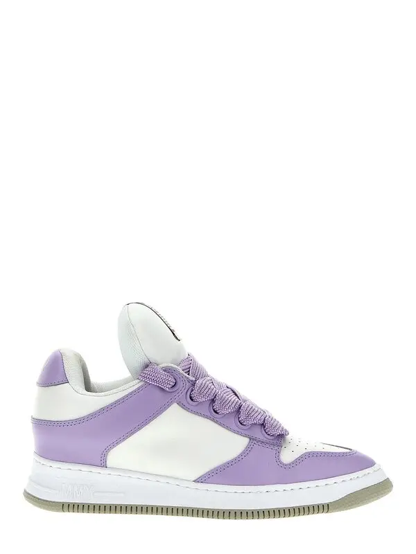 Mihara Yasuhiro Rosy Dad Leather Sneakers - Purple