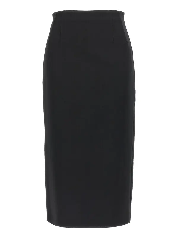 Max Mara Pece Skirt - Black