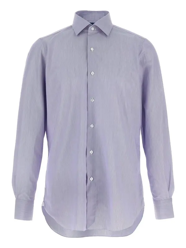 FINAMORE 1925 Napoli' Shirt - Light Blue