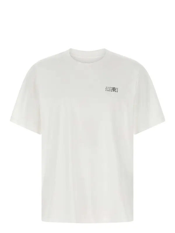 MAISON MARGIELA Printed T-shirt - White/black