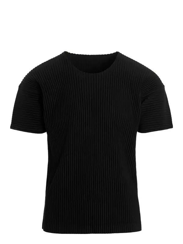 Issey Miyake Basics' T-shirt - Black