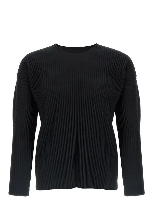 Issey Miyake Basics' T-shirt - Black