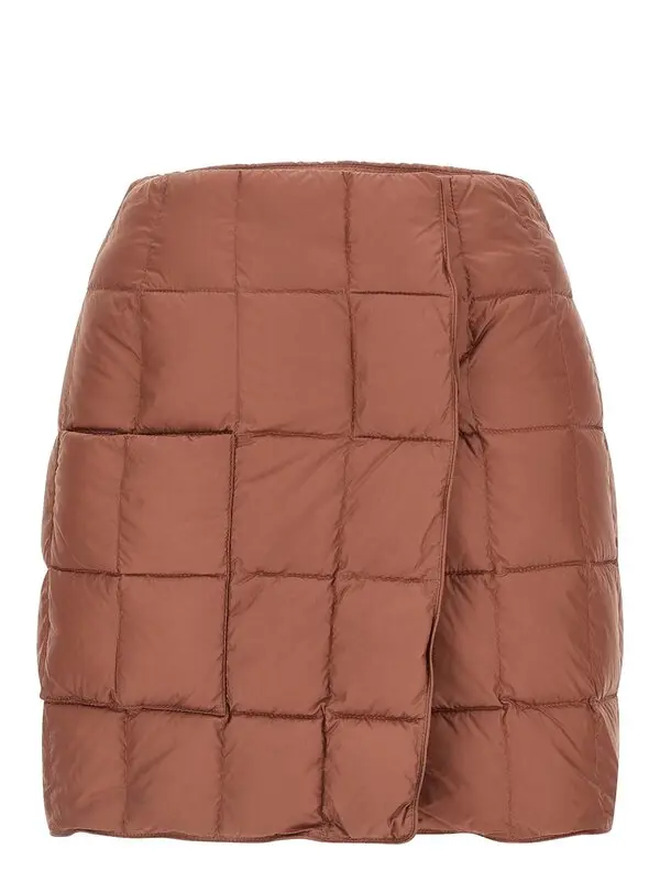 IENKI IENKI Quilted Nylon Mini Skirt - Pink