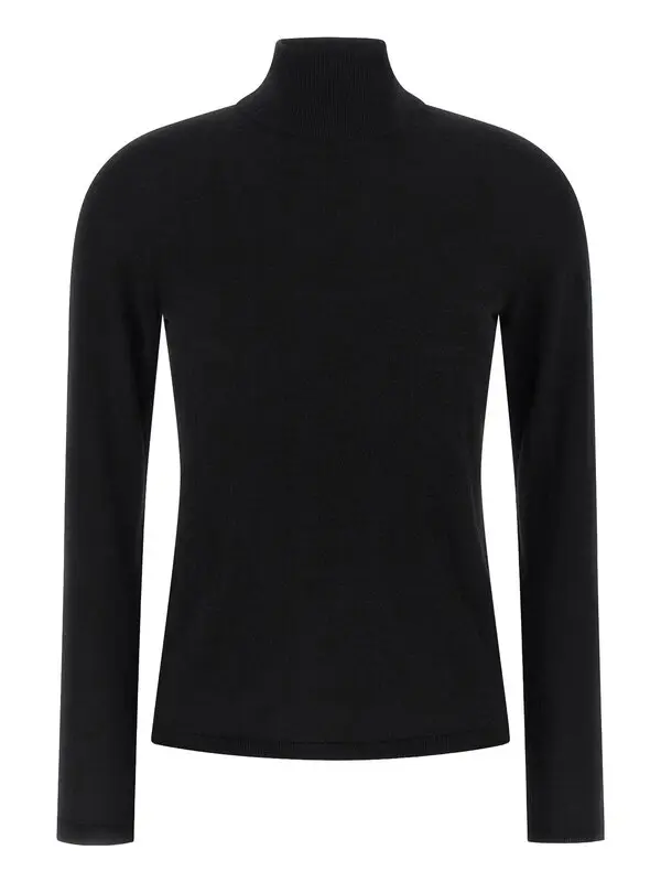 Max Mara Meana Turtleneck Sweater - Black