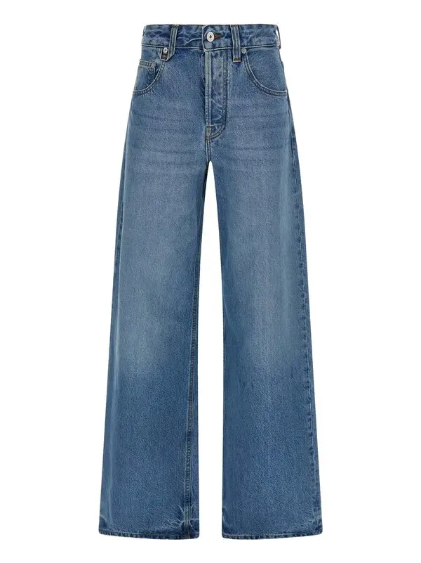 Jacquemus Le De-nîmes Large' Jeans - Light Blue