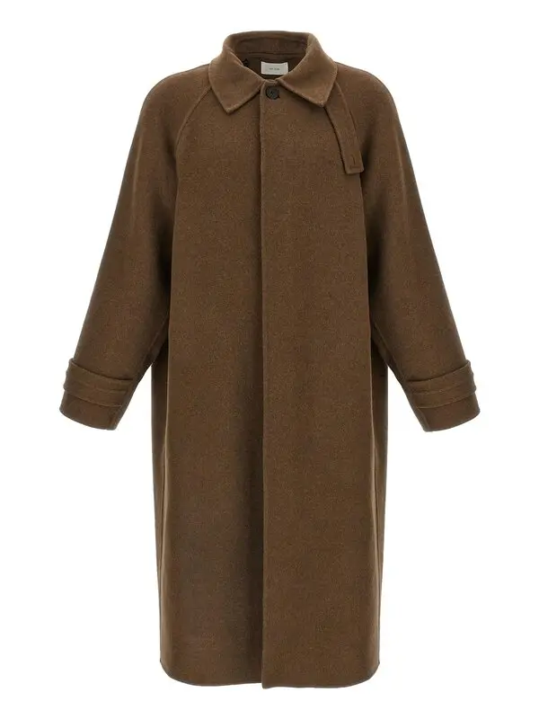 THE ROW Kenet Cashmere And Virgin Wool Coat - Brown