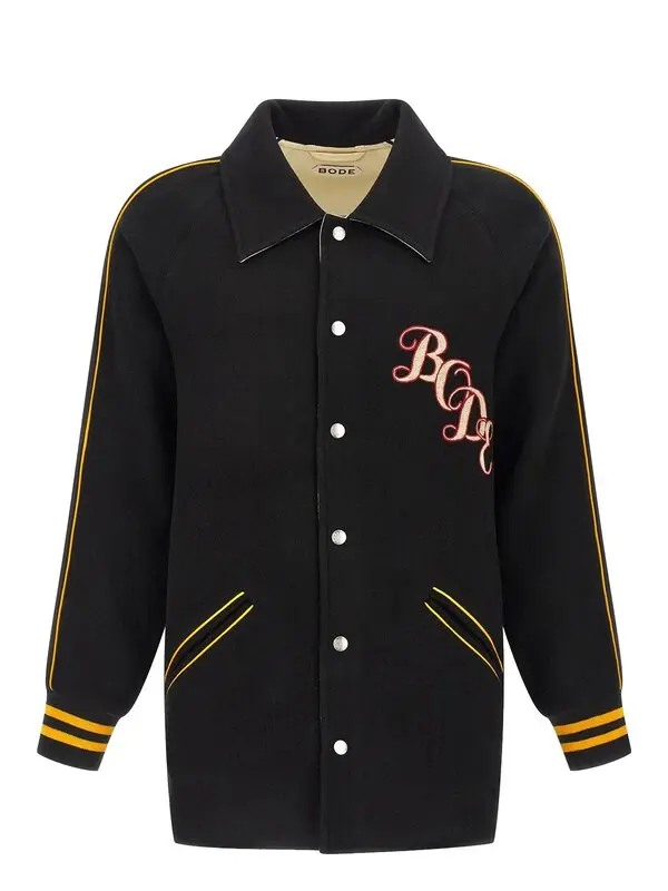 BODE Monogram Snap Reversible Jacket - Multi