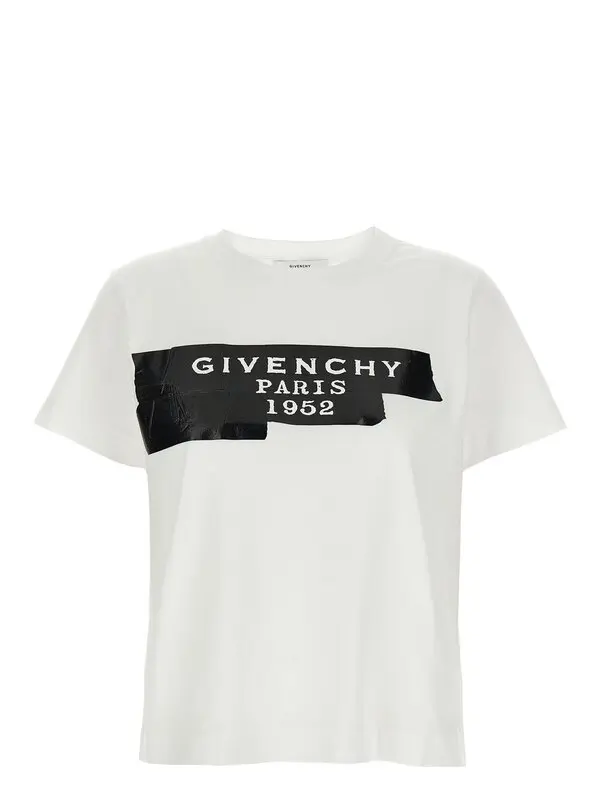 Givenchy Cotton T-shirt - White/black
