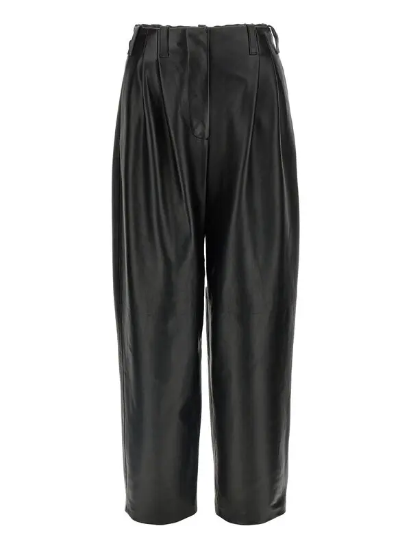 Givenchy Leather Trousers - Black