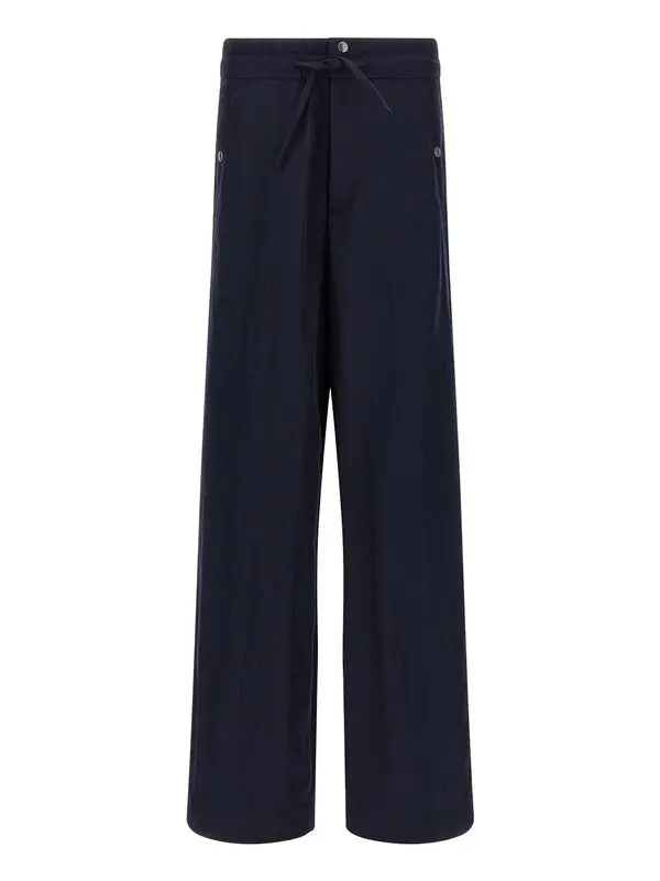 Dries Van Noten Prima Nylon Pants - Blue