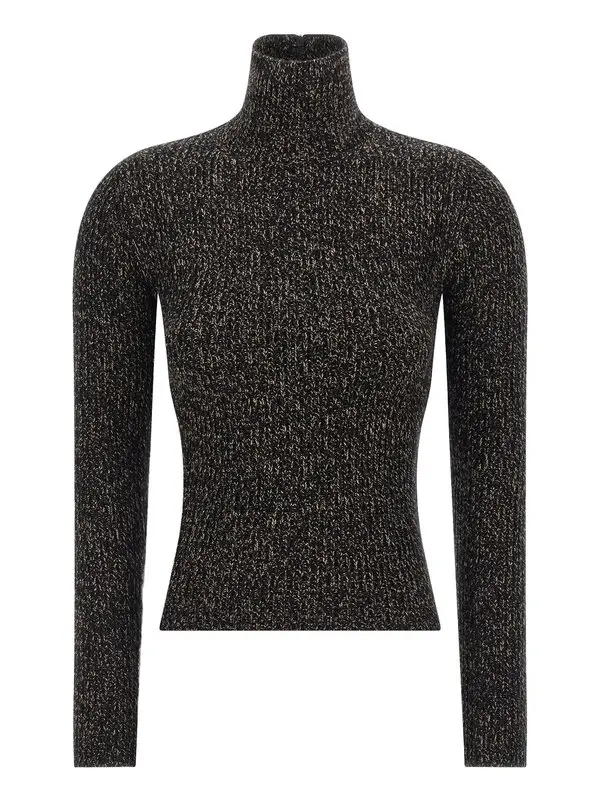 Max Mara Azulene Turtleneck Sweater - Black