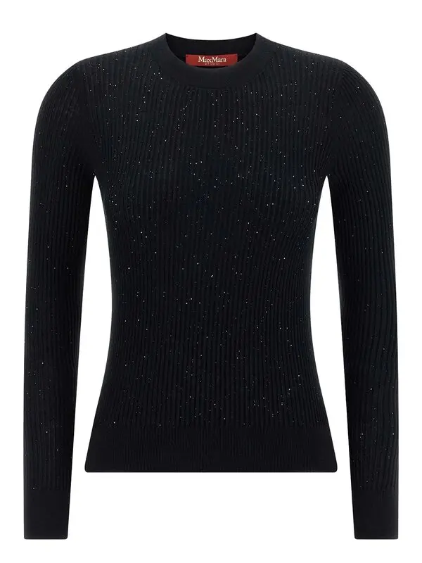 Max Mara Marabu Sweater - Black