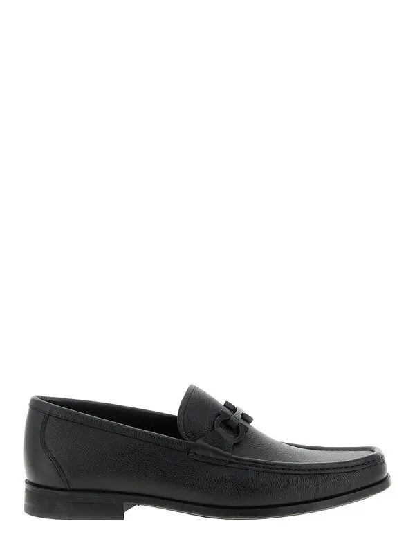 FERRAGAMO Grandioso 2' Loafers - Black