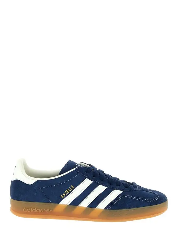 ADIDAS ORIGINALS Gazelle Indoor Leather Sneakers - Blue