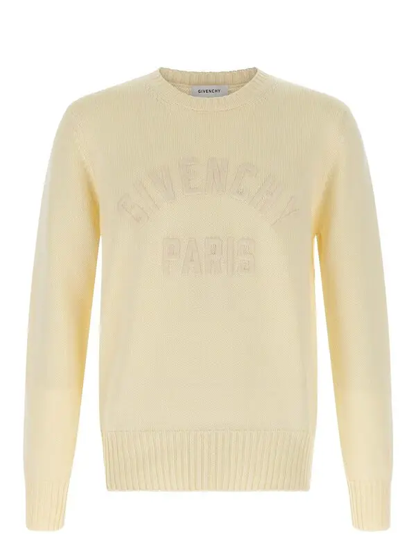 Givenchy Logo Sweater - Beige
