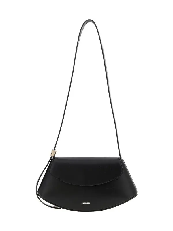 JIL SANDER Eldorado Crossbody Bag - Black