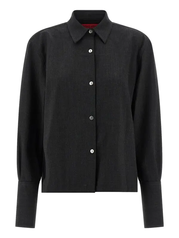 THE LATEST Mélange Shirt - Gray