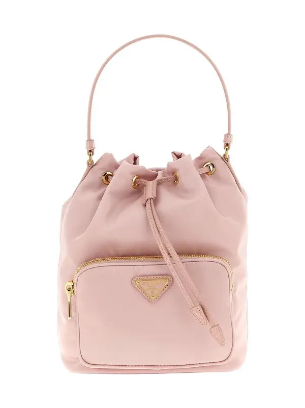 Prada Duet Bucket Bag - Pink