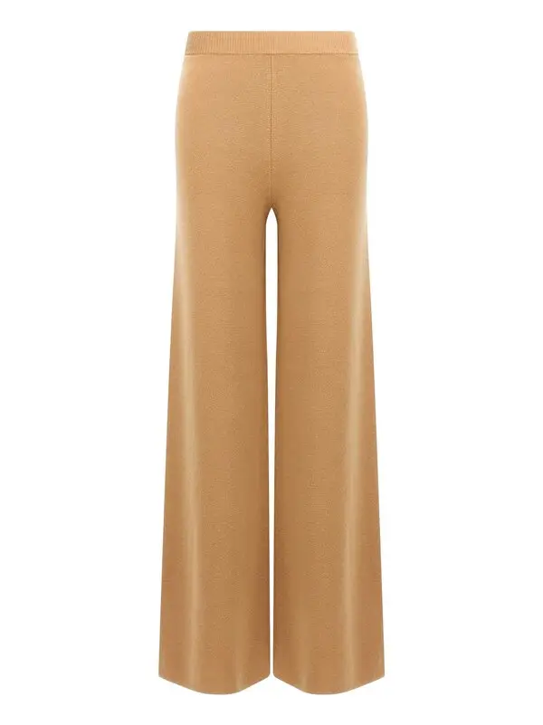 Max Mara Judy Wool And Cashmere Trousers - Brown