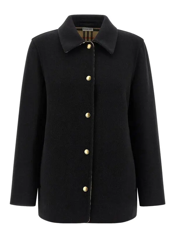 Burberry Check Lining Jacket - Black